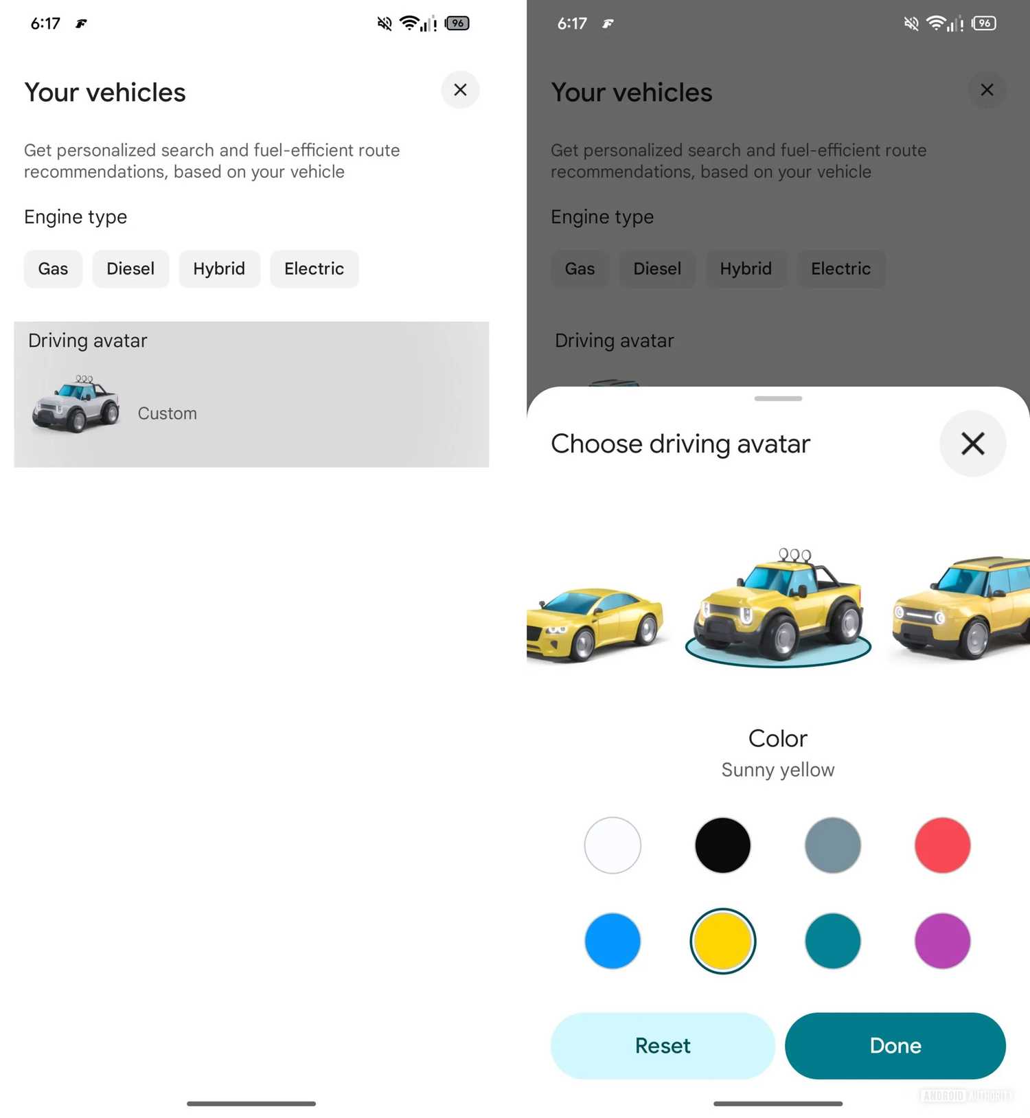 Google Maps' vehicle customization could soon have a new home