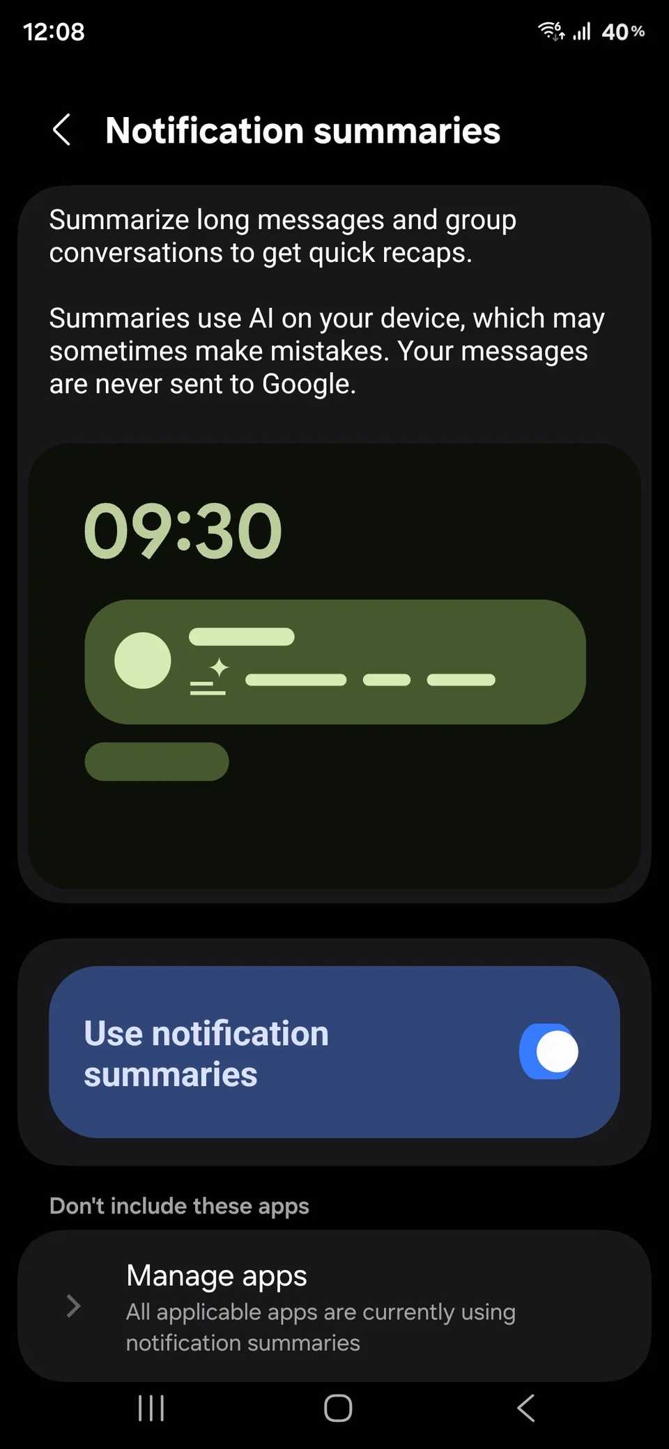 Samsung tests Apple-inspired AI Notification Summaries for Galaxy phones
