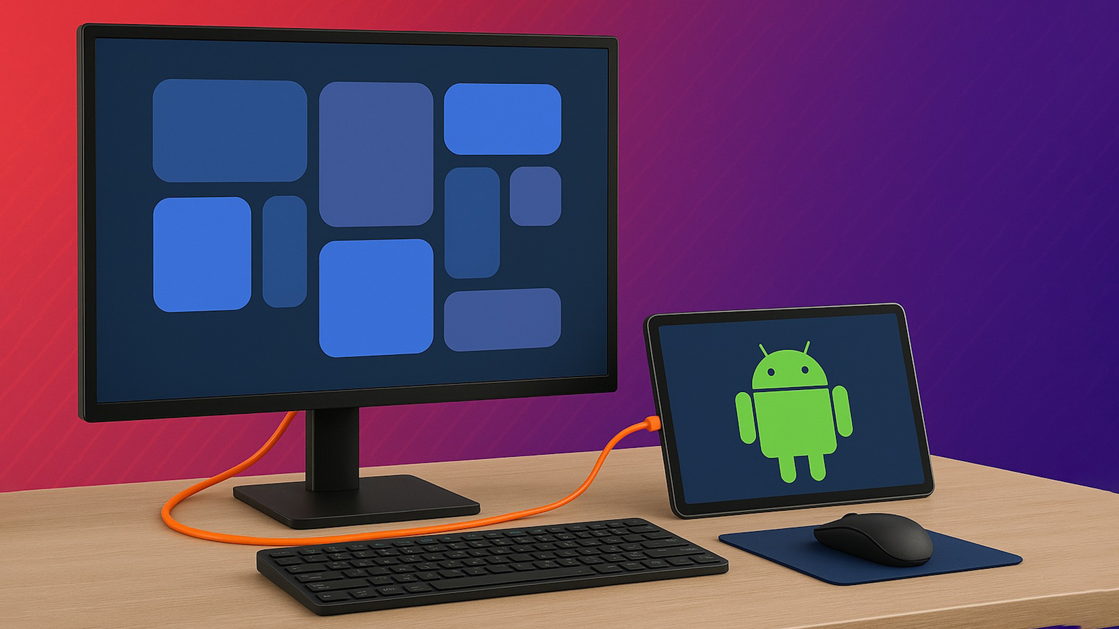 I connected my Android tablet to a monitor — here's why it's the ...