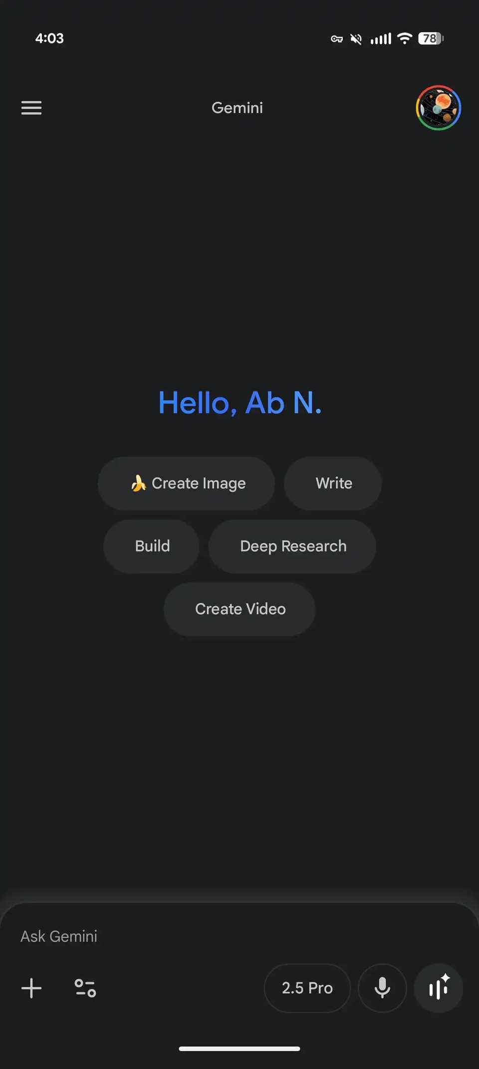 Google Gemini redesign brings a refreshed homescreen and new elements