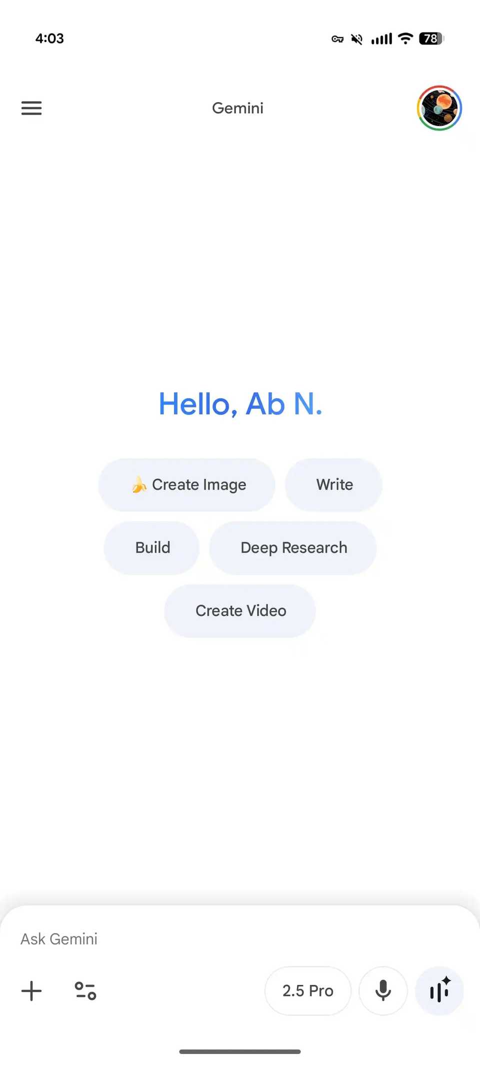 Google Gemini redesign brings a refreshed homescreen and new elements