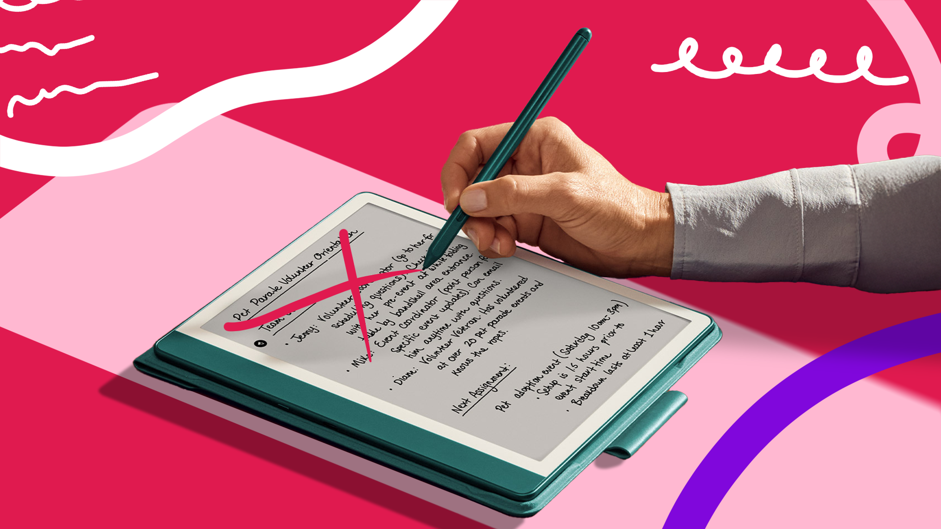 A snazzy new Kindle Scribe Colorsoft color lands later this month