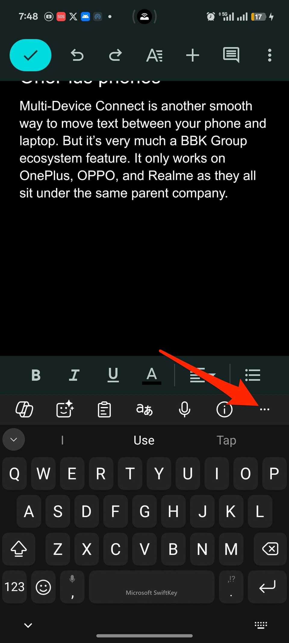 How to copy and paste text between your Android phone and laptop