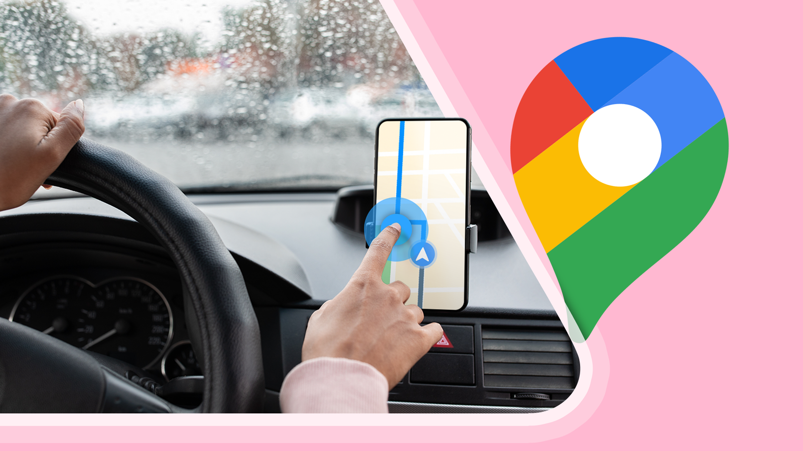 The secret swipes that make Google Maps more usable while driving