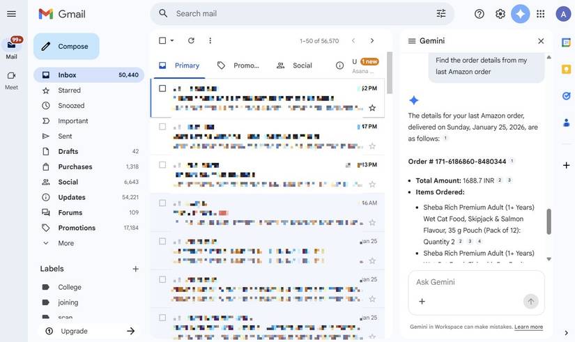 I started using Gemini with Gmail, and I wish I had done it sooner