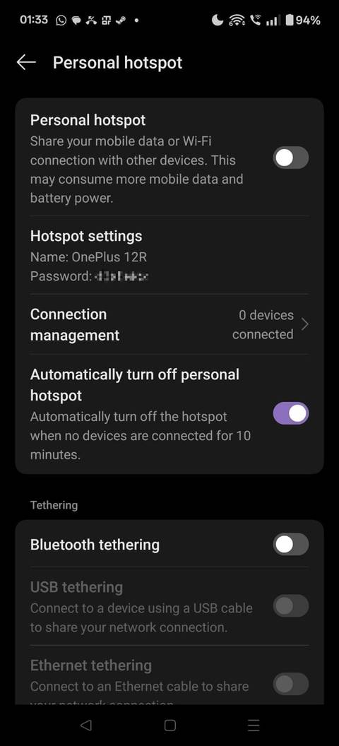 I started using my phone's hotspot as backup internet, and it works ...
