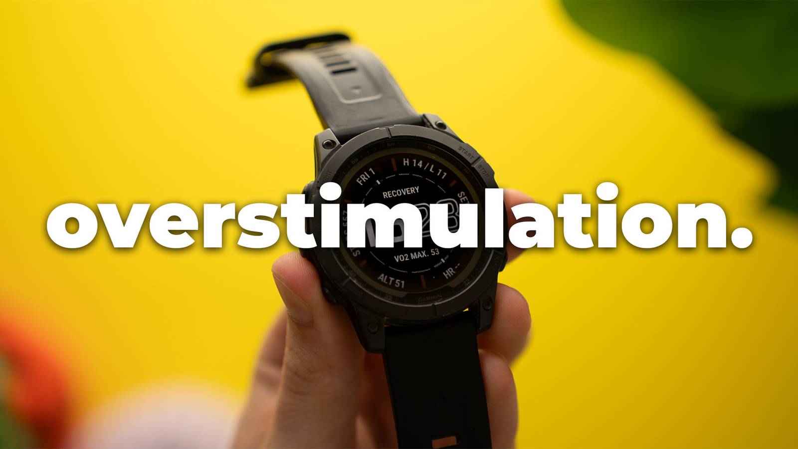 Ditching my smartwatch changed my life. [Video]