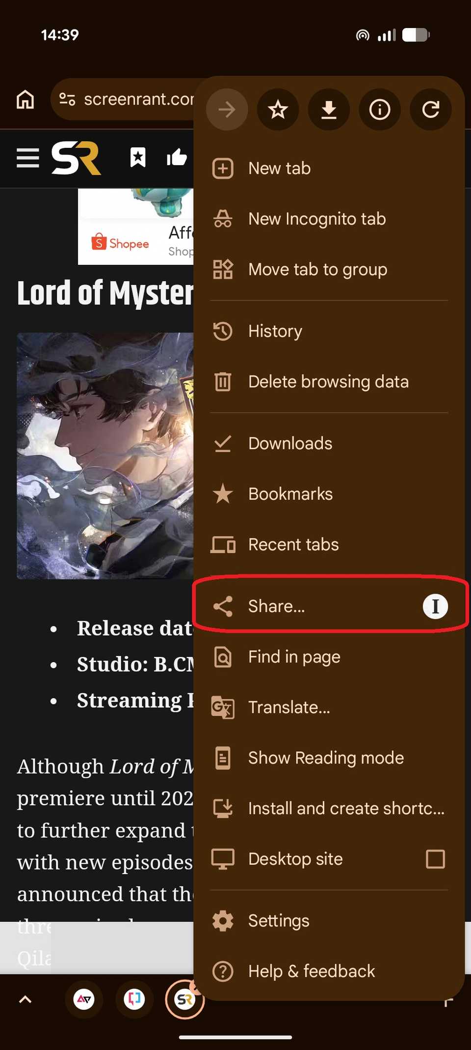 I moved over 100 open Android Chrome tabs to a reading app and finally ...