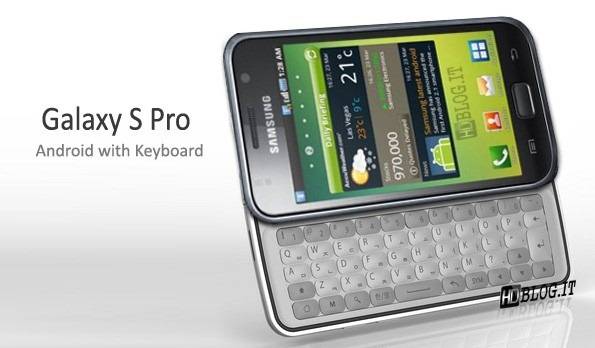 Samsung To Add A Keyboard To The Galaxy S And Another Syllable To The Name