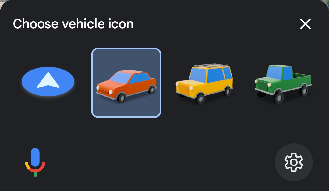 You can customize your car icon and color on Google Maps. Here's how