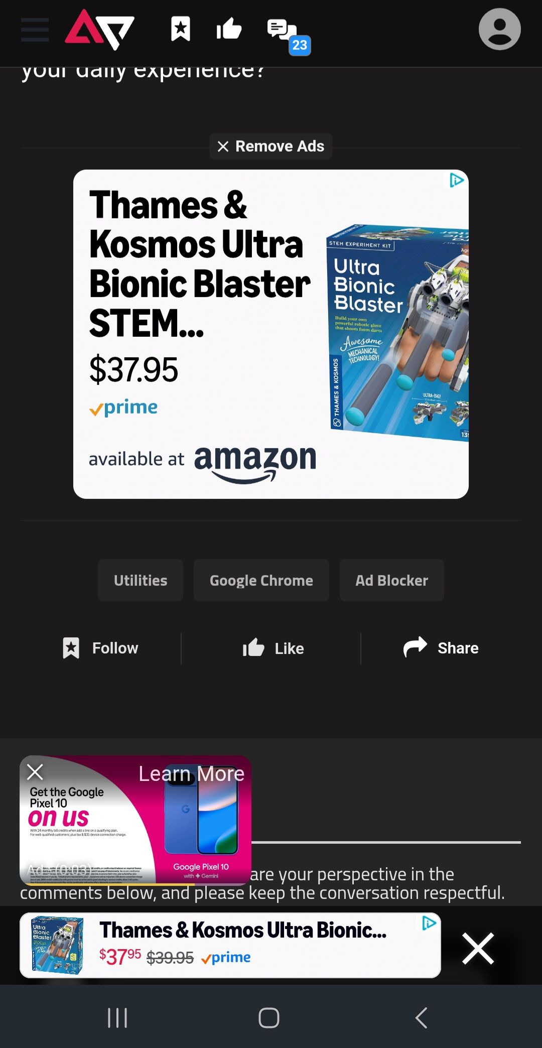 Google Chrome has finally found a way to vanquish ad blockers