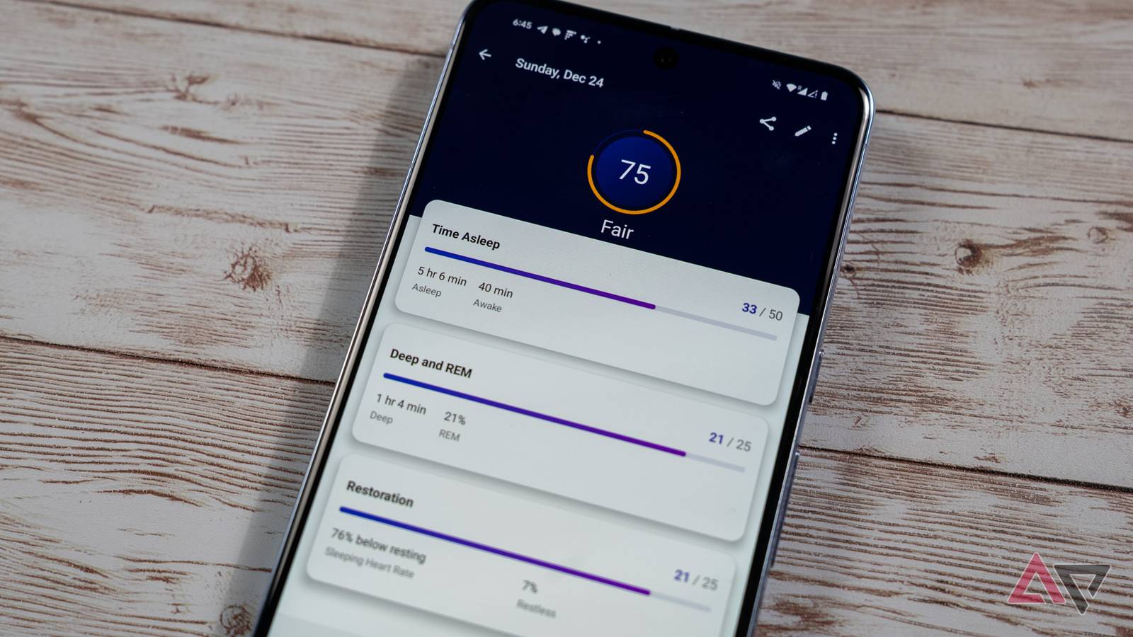 How your Fitbit sleep score is calculated