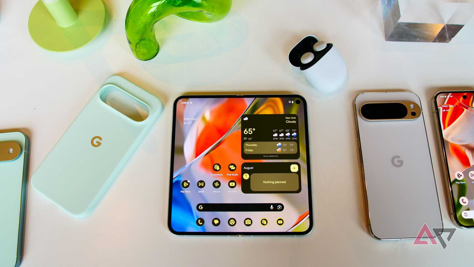 How does the Google Pixel 9 Pro Fold compare with the Galaxy Z Fold 6 ...
