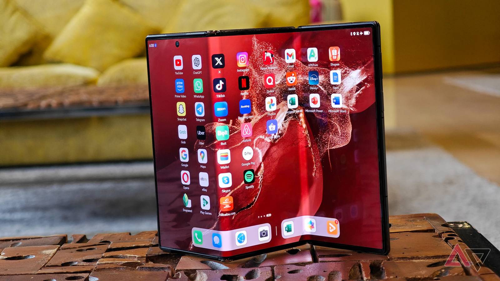 The world's first tri-fold phone feels shockingly sturdy