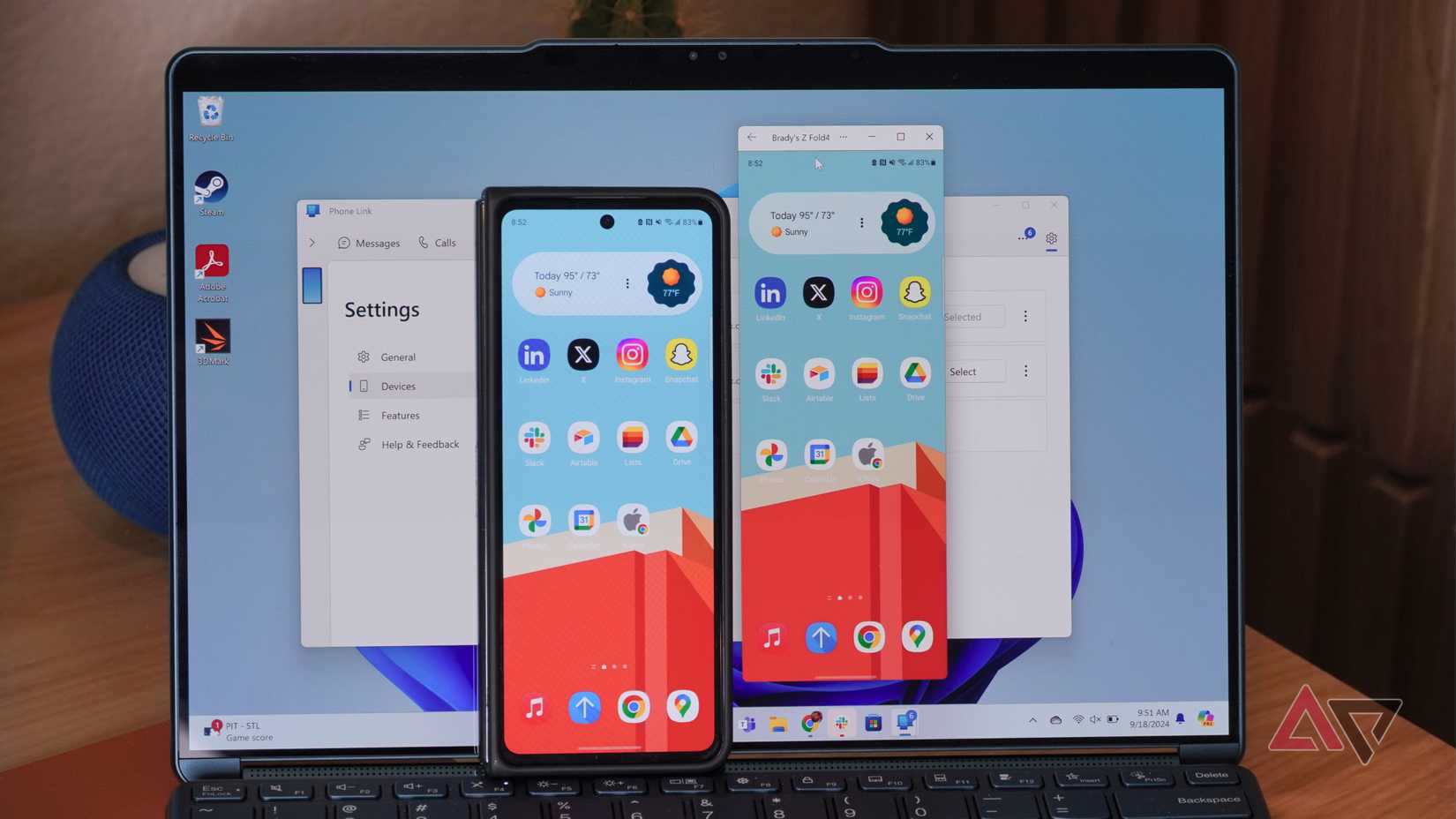 iPhone mirroring vs Phone Link and Android: How the two compare