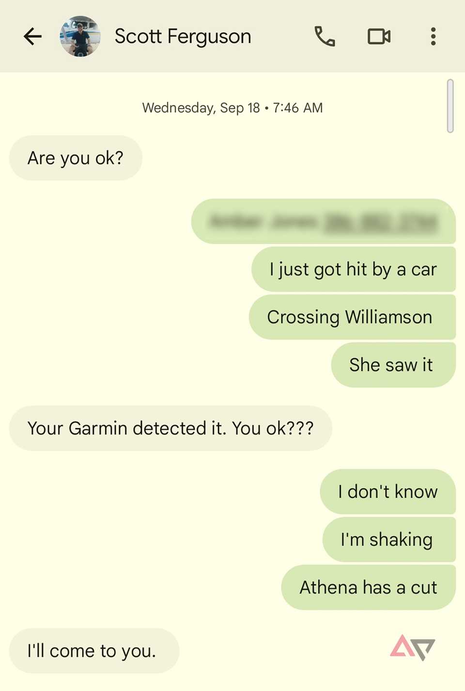 I experienced firsthand how useful the Garmin Incident Detection ...