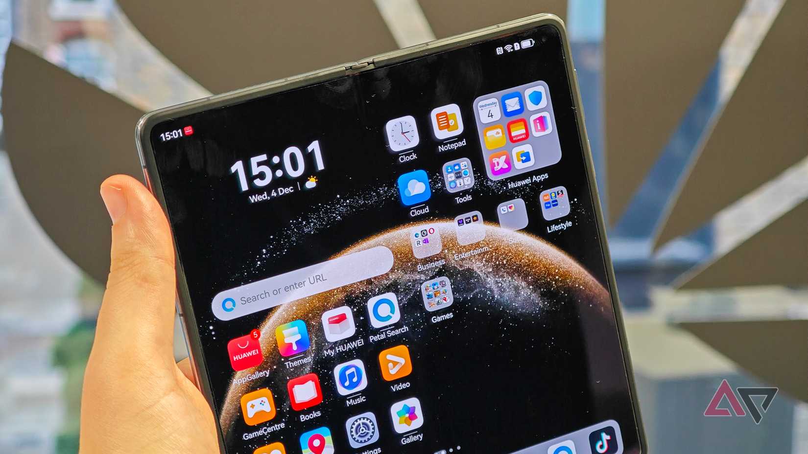 Huawei's latest global foldable arrives without its post-Android OS