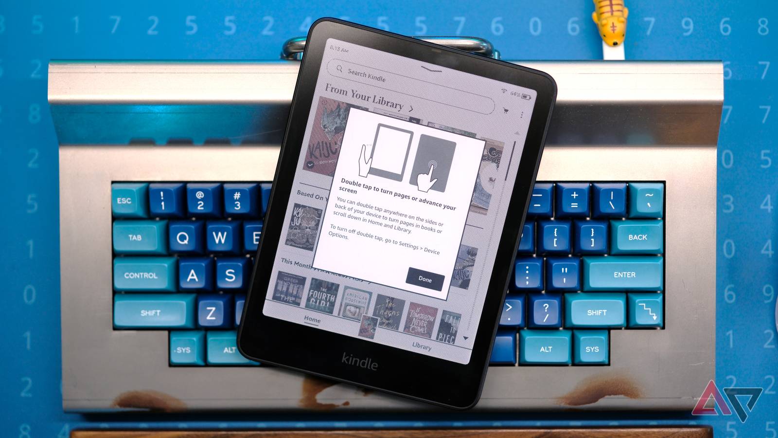 Your new Kindle can finally turn pages without touching the screen