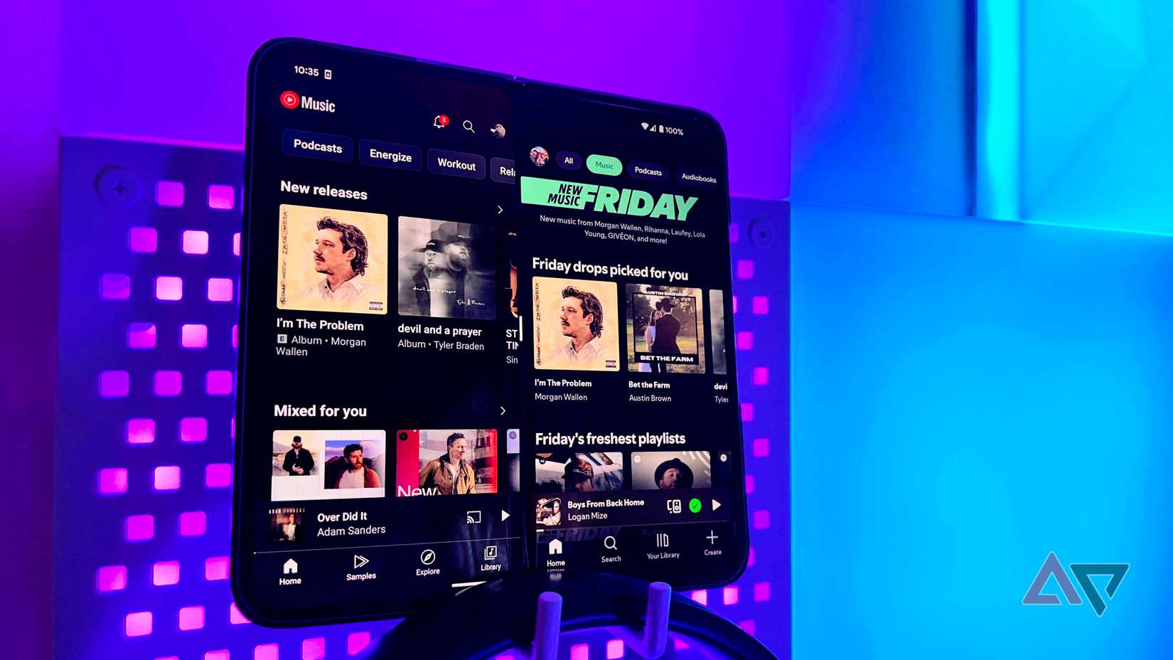 YouTube Music finds new music for me so I don't have to