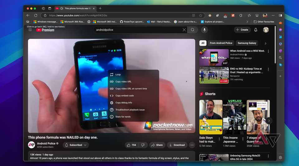 YouTube adds more to its web player after that big UI update