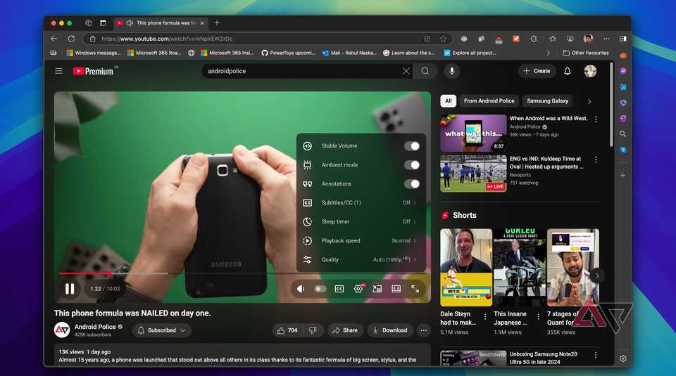YouTube adds more to its web player after that big UI update
