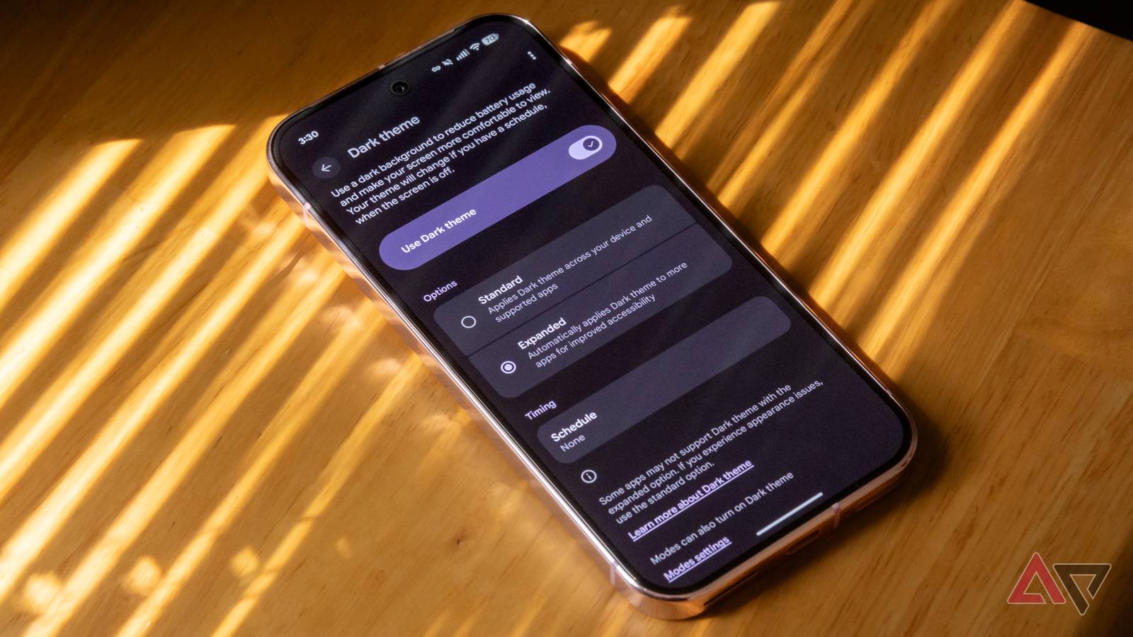 How to enable expanded dark theme in Android 16 QPR2 Beta 1
