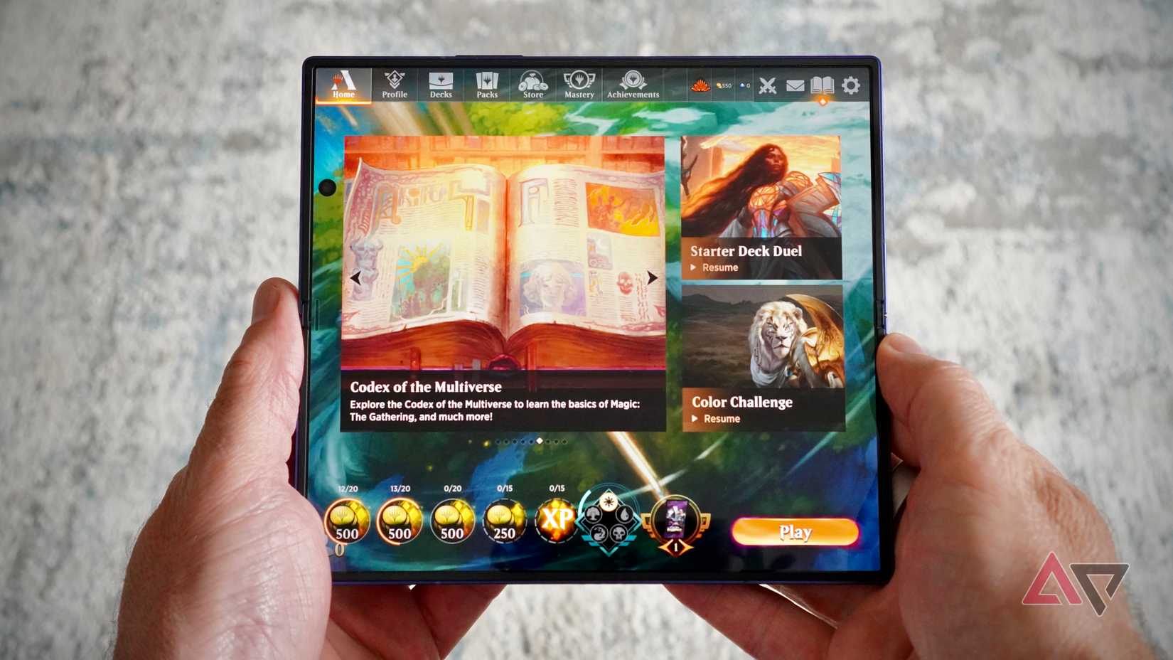 I loved to hate Magic: The Gathering, until I played it on the Galaxy Z ...
