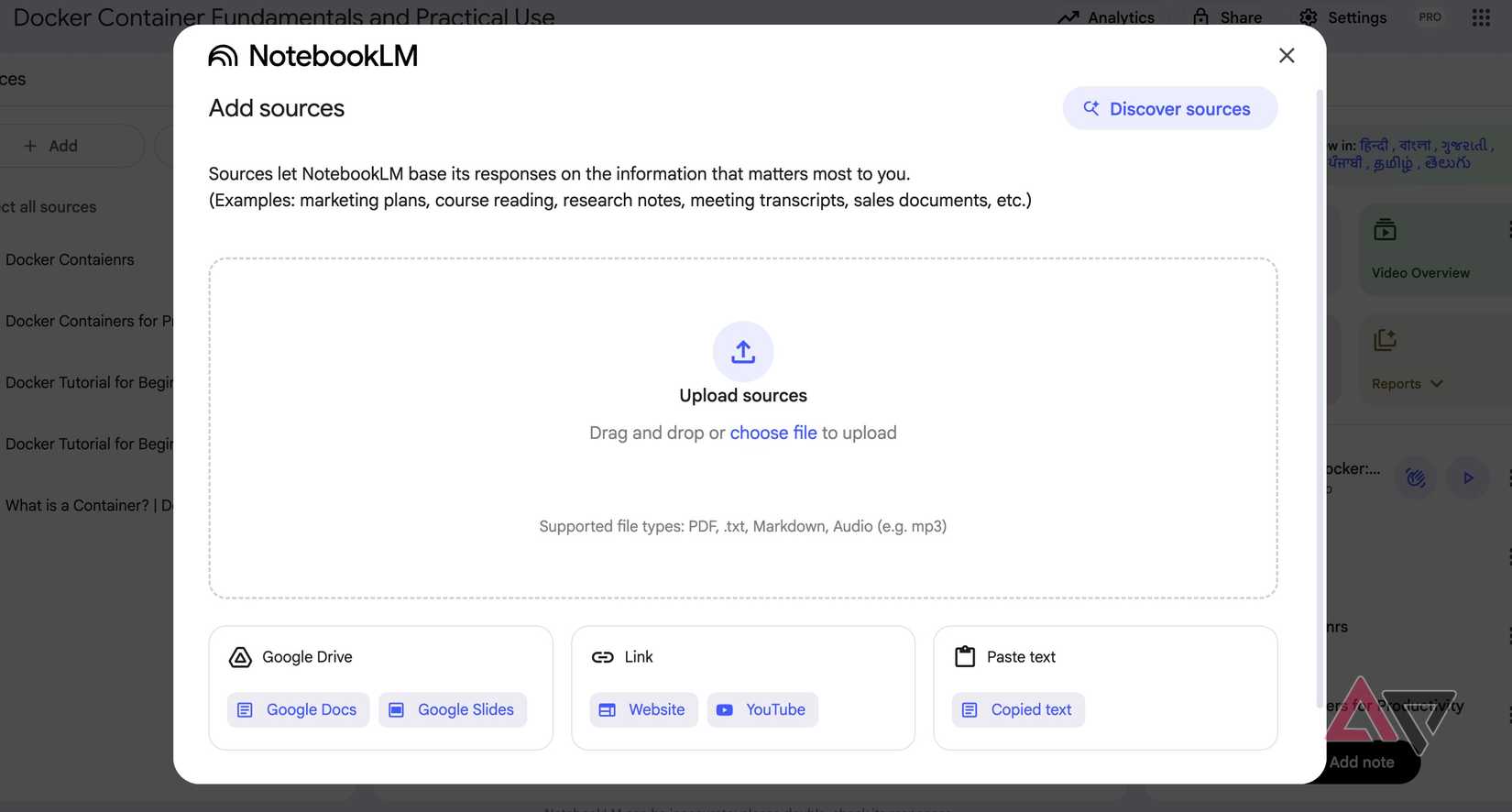 NotebookLM gave my Google Keep notes an AI touch